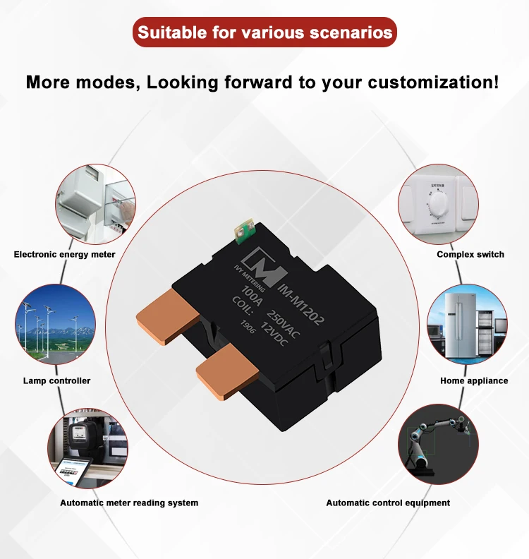 Uc3 Iec62052-11 Smart Meter Disconnect Breaker 100a 250vac Magnet ...