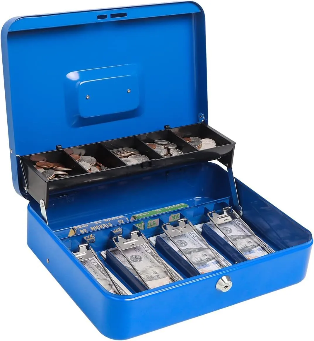 Hot Portable Safe Money Box Ticket Box for Supermarkets Convenience ...