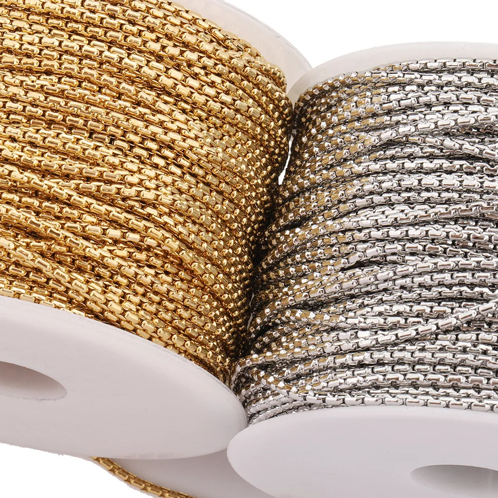 B4492 Roller Gold Plated Chain Vacuum Stainless Steel Chain Ar Chain ...