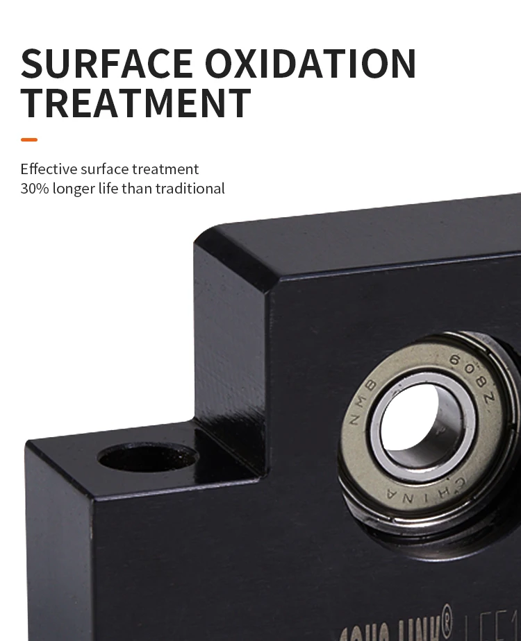 Ball Screw Ballscrews End Machining End Support Bearing Bk Bf Ek Ef Fk Ff Wbk Wbf - Buy Ball ...