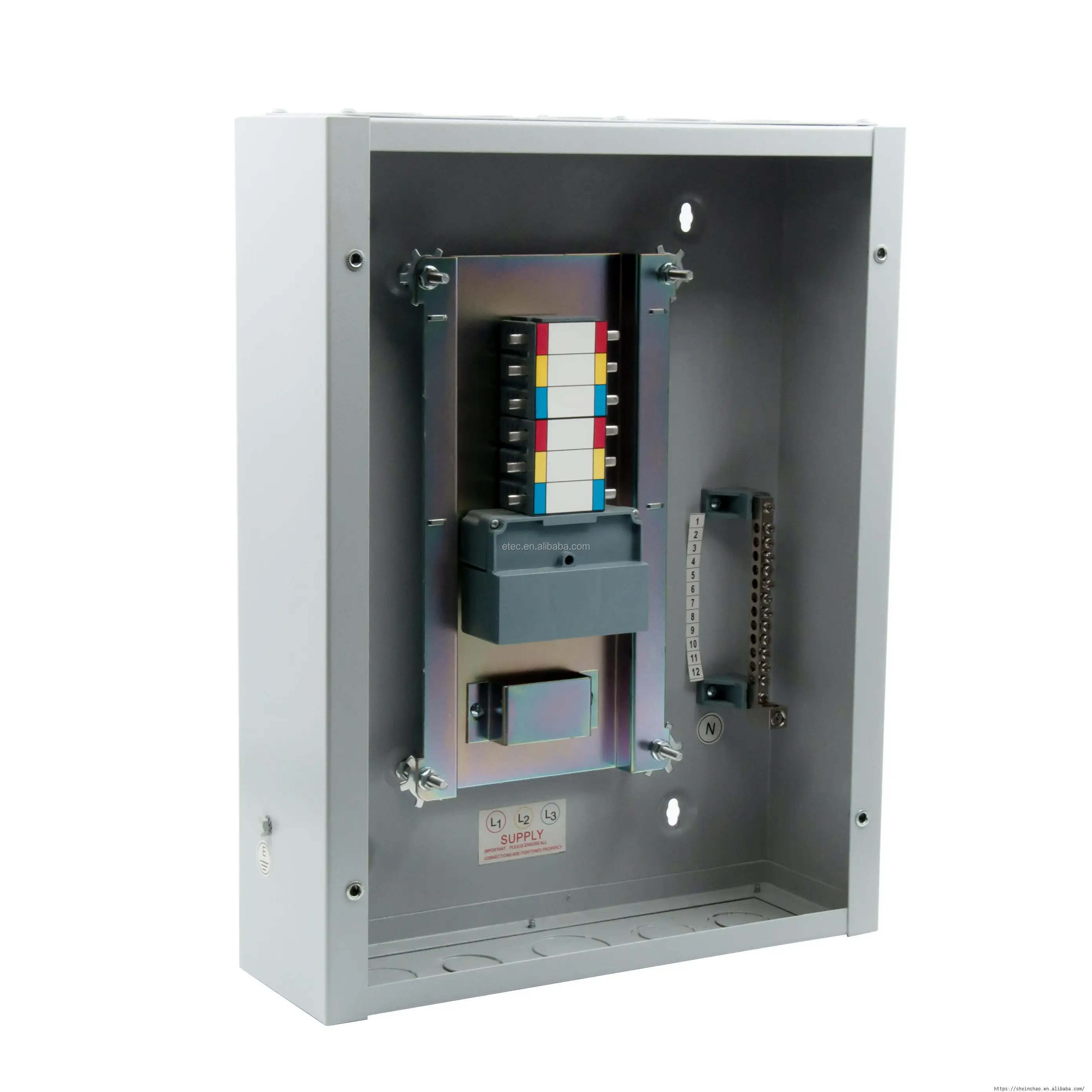 3 Phase Distribution Box - 200A, 250A - 12 Ways MCB MCCB