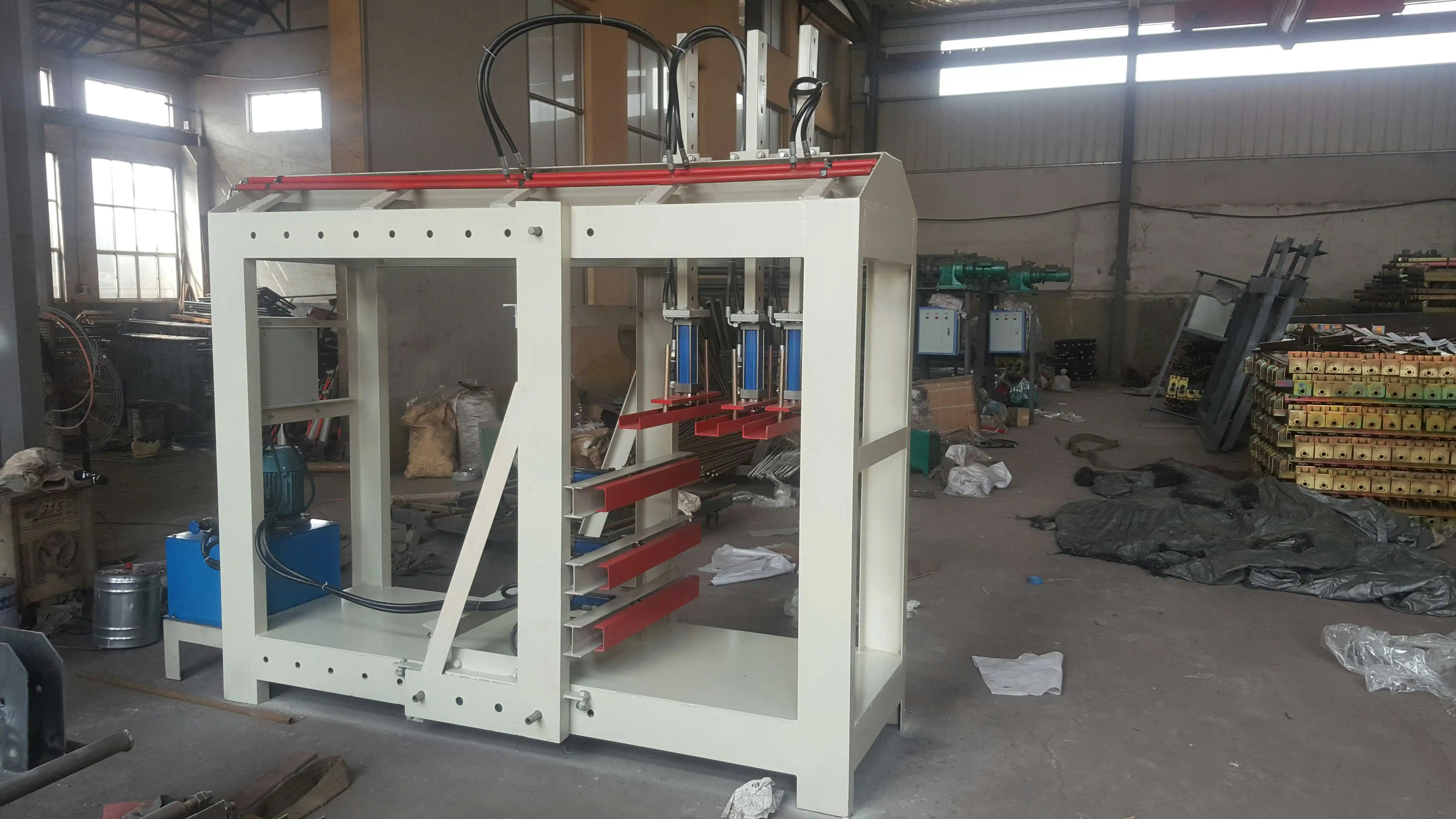 Hydraulic Door Wood Frame Woodworking Assembly Clamp Carrier Machine ...