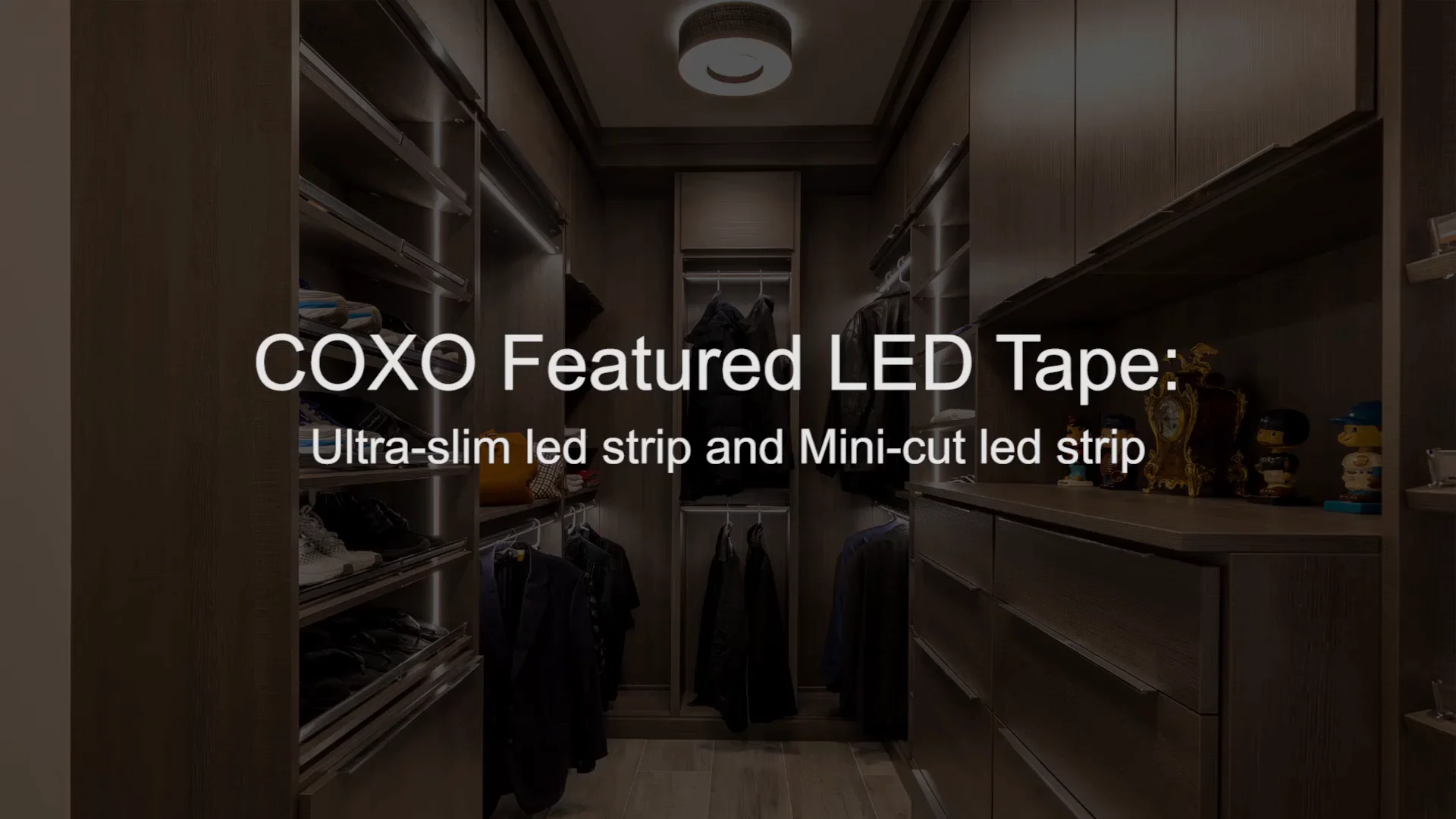 A5000 400leds 5mm Wide Mini Cut R90 7w/m Cob Led Strip Light Coxotech ...