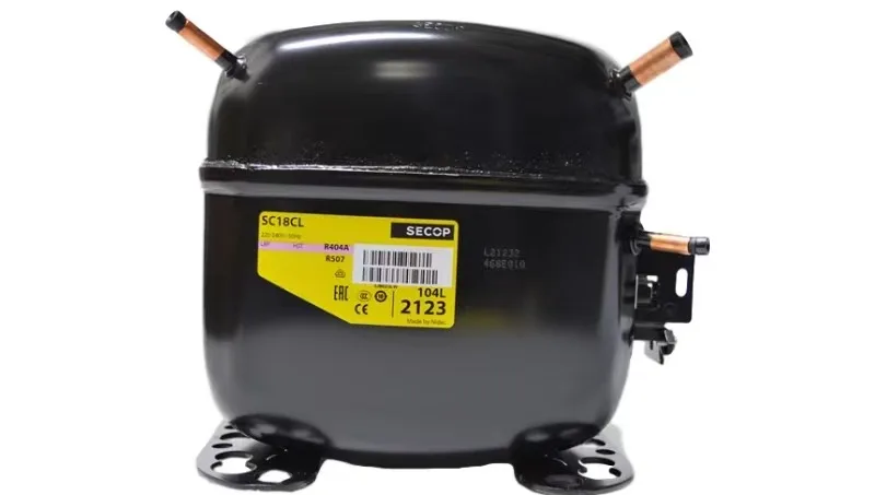 Refrigerator Compressor Sc12d 220-240v 50hz 1hp 2hp R22 R134a In ...