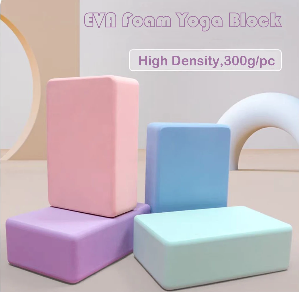 Custom Eco-Friendly EVA Foam Yoga Blocks for Fitness