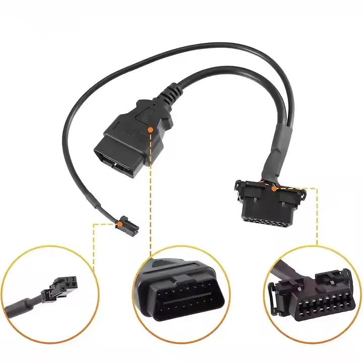 OBD2 Y Splitter Adapter - Auto HD Security Gateway for Chrysler Dodge ...