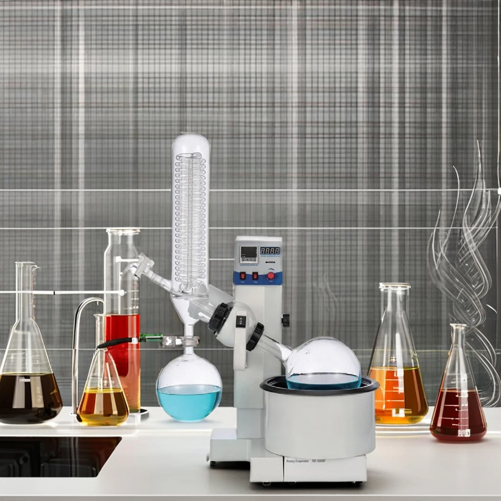 Laboratory solvent distillation distiller rotary evaporator for sale ...