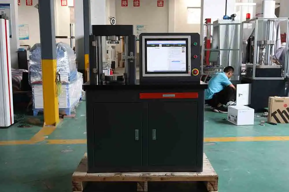 Automatic Computer-Controlled 300KN Cement Compression Testing Machine ...