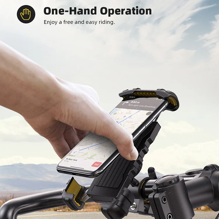 Lamicall Bp05 Universal Rotating Motorcycle Cell Phone Holder Bracket ...