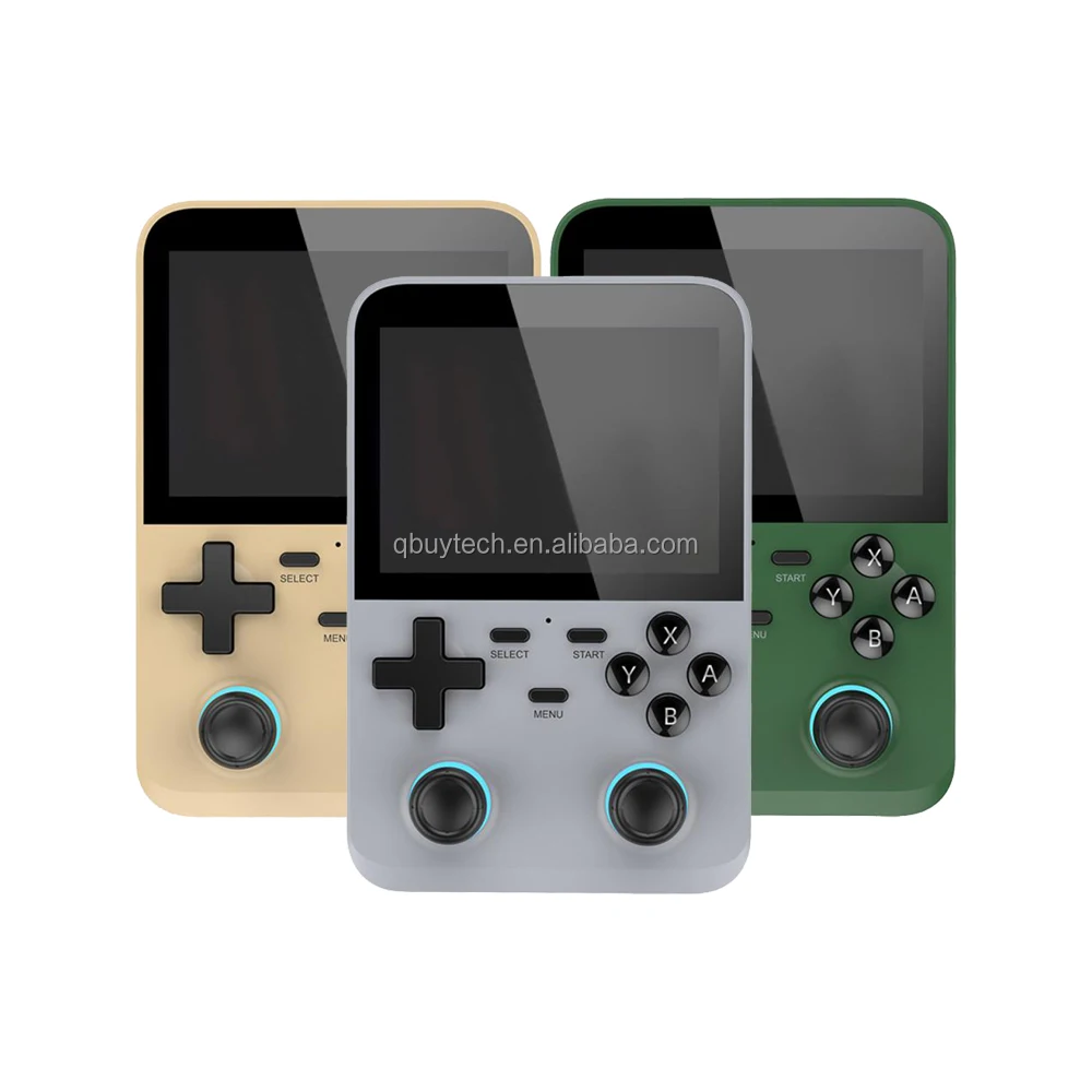 D007 Portable Video Game Console With 3.5 Inch 640x480 IPS Screen Built ...