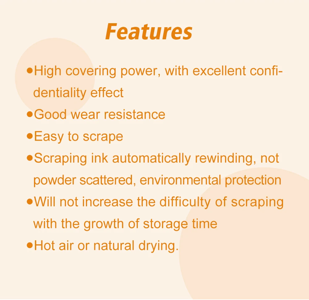 Wholesale Screen Printing Scratch off Ink - Ceres Quality