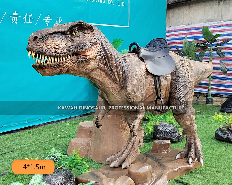 T-rex Amusement Park Rides - Dinosaur Theme Park Attractions