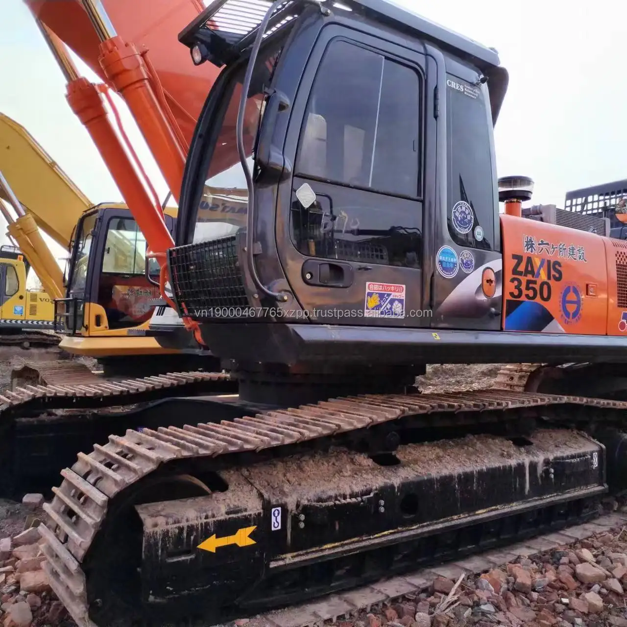 Japan Hitachi Zx350 Used Hydraulic Crawler Excavator Original Hitachi ...