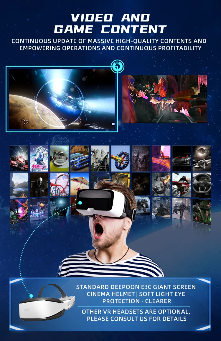 360-degree Vr Flight Simulator 9d Roller Coaster Shooting Game Coin ...