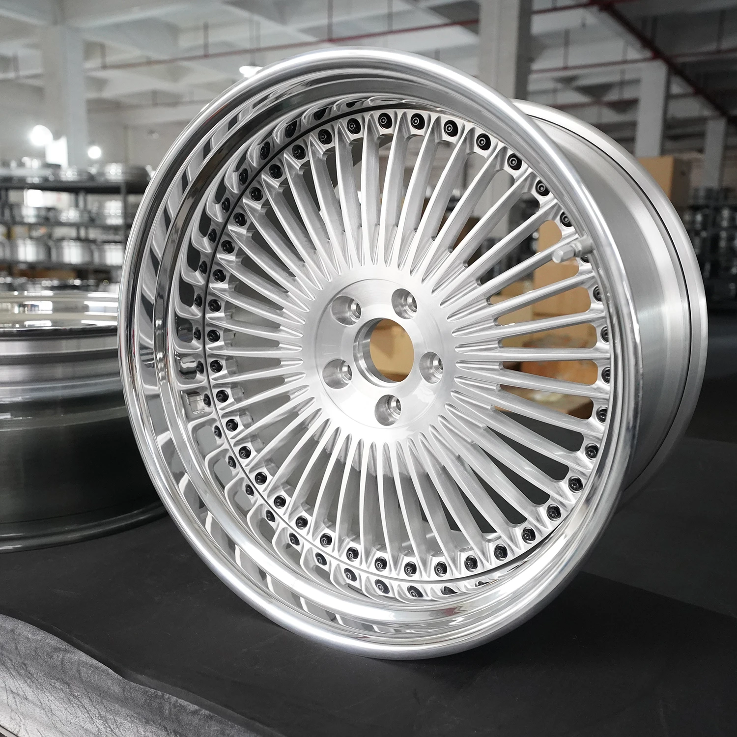 PWC Custom Forged Rim 21X10 Front 21X11.5 After 5X120