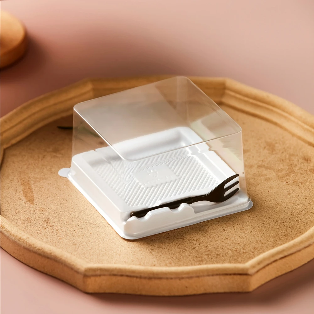 Custom Size Transparent Mousse Cake Containers - Recyclable