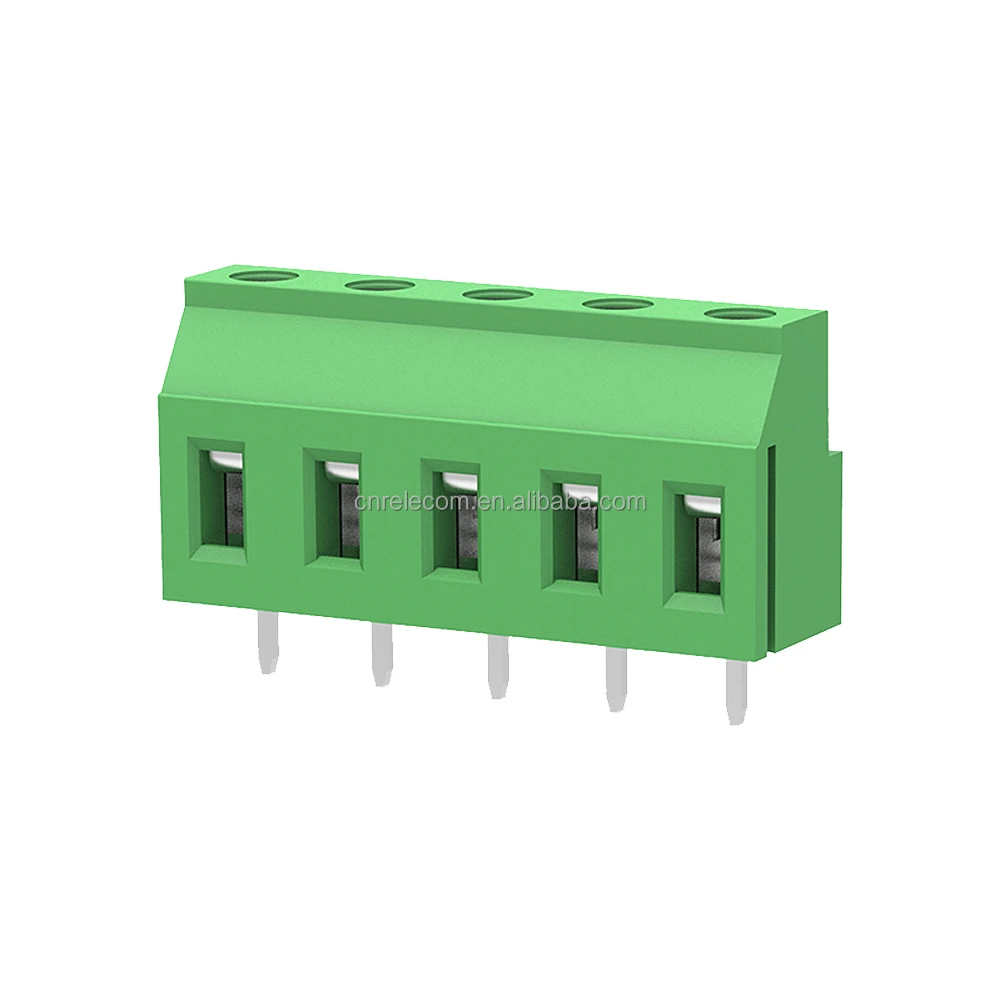 Electrical Power Outlet Screw Terminal Block Connector 5.0mm 5.08mm ...