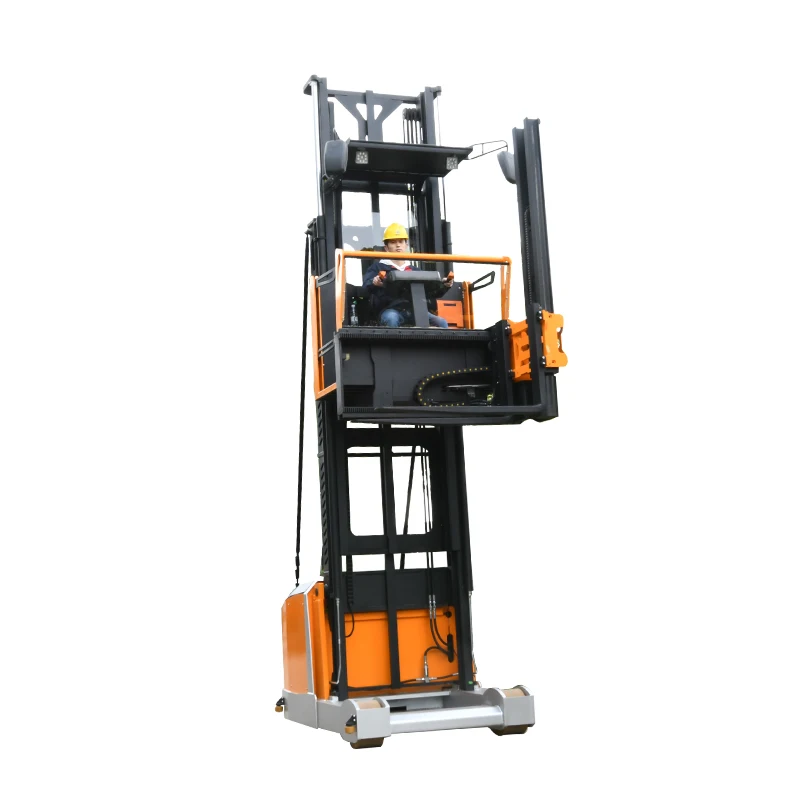 3way Pallet Stacker Turret Forklift - VNA Electric Forklift