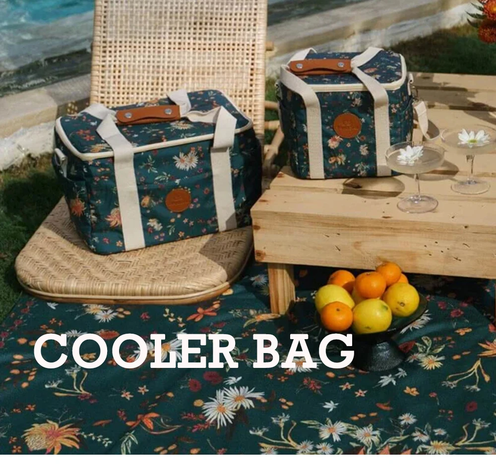 Boho Large Backpack Portable Foldable Soft Lunch Beach Tote Bag Custom ...