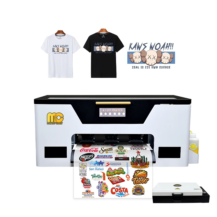 Dtf Xp600 Printer A3 Digital T Shirt Textile Printing Machine 30cm A3 ...