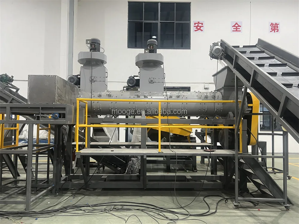 2000kg/hr PET Bottle Flakes Recycling Production Line