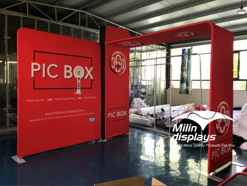 20*20ft Portable Island Trade Show Booth - MILIN Display