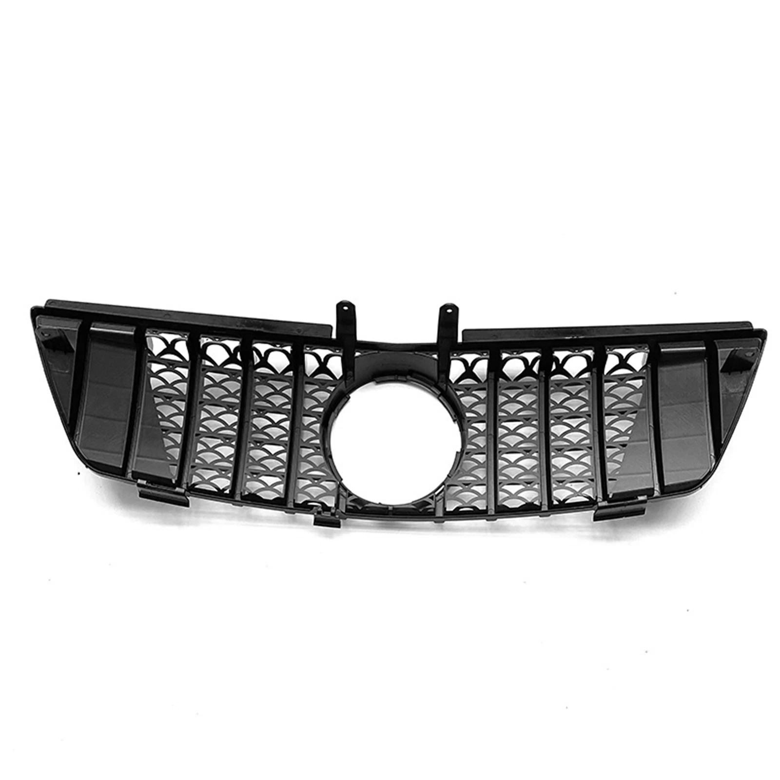 Car Front Grill Bumper Hood Mesh Grille Grid For Mercedes-benz Ml Class ...