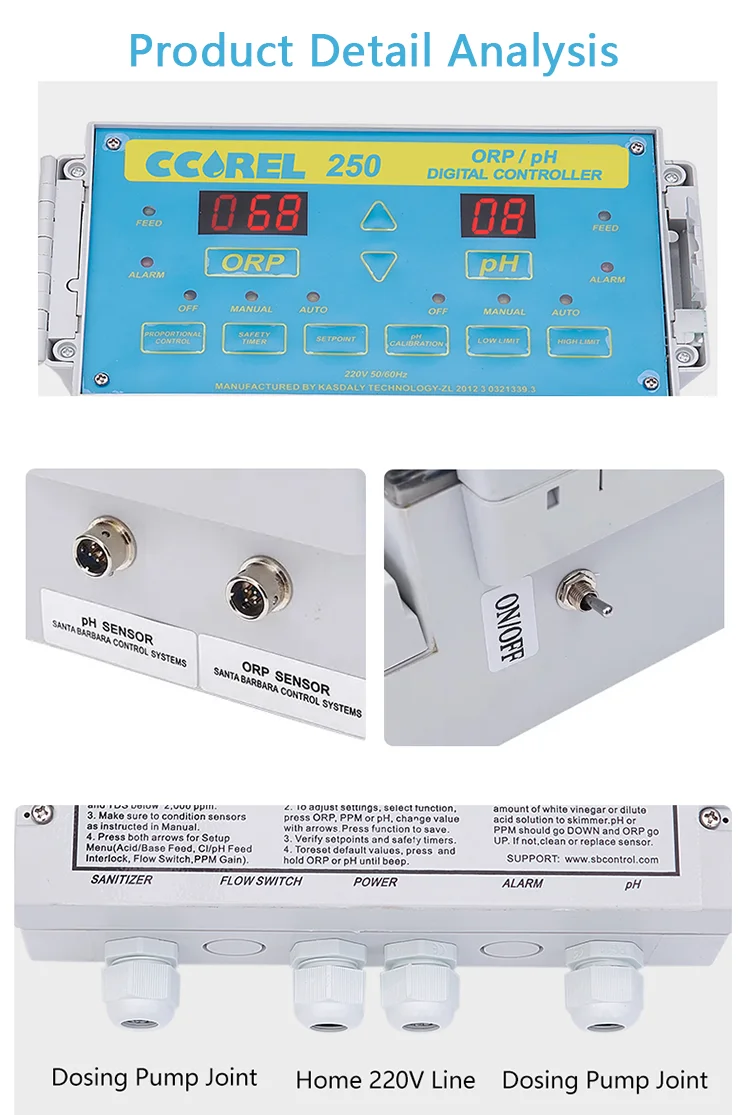 Chemical Chlorine Ph Adjustment Dosing System For Water Quality With ...