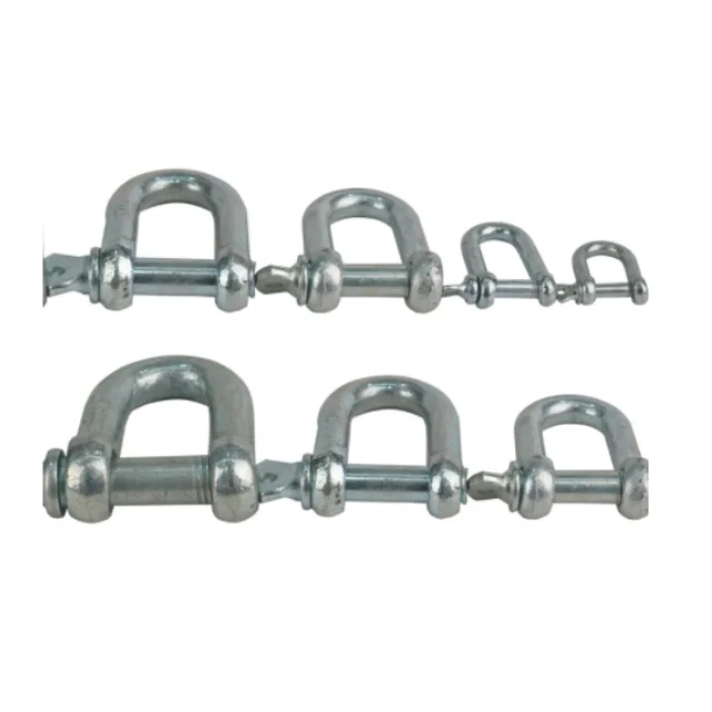 Free Forged European Type Shackle Dee Shackle Electro Galvanized ...