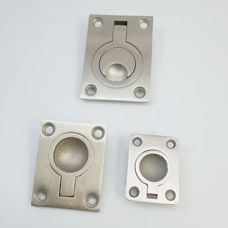 Stainless Steel Marine Boat Deck Hatch Flush Pull Lift Handle Ring Door ...