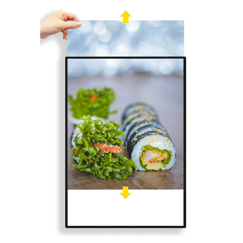 Advertising Display Lightbox A0/a1/a2/a3/a4 Aluminum Poster Frame Snap ...