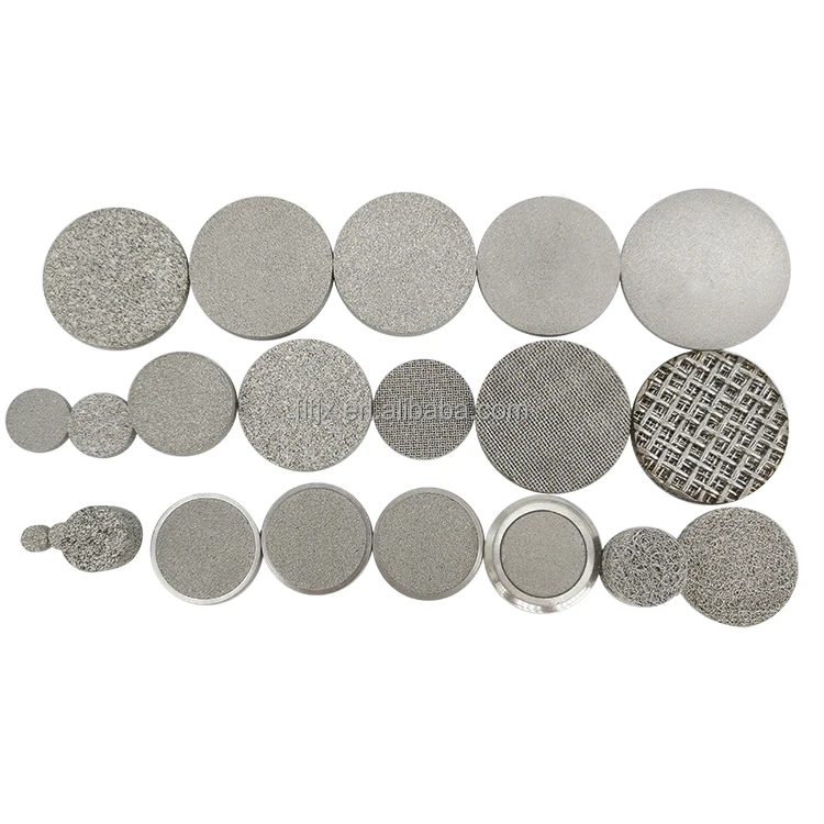 Good Gas Permeability Metal Explosion-proof Sheet Filter 316l Stainless ...