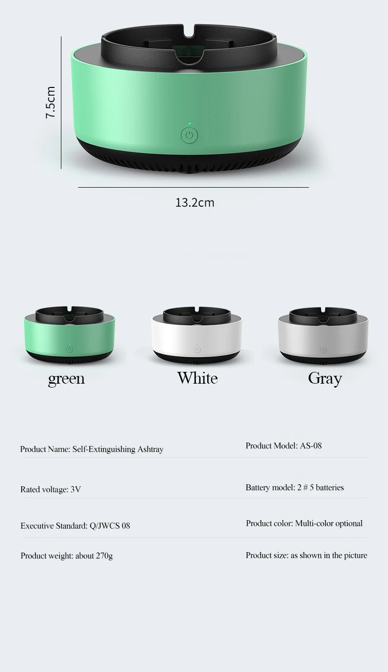 Wholesale Electric Smart Smokeless Ashtray Air Purifier For Indoor ...