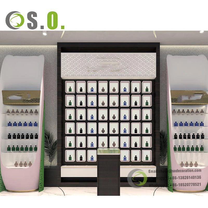 Elegant Perfume Showroom Design Retail Perfume Shop Display Stand ...