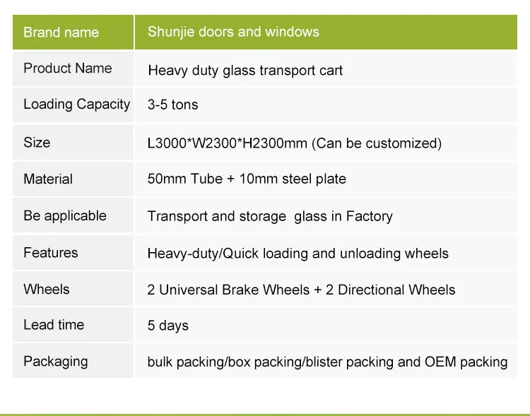 Wholesale Glass Moving Cart Load 3-5 Tons A Frame Glass Transport Rack ...