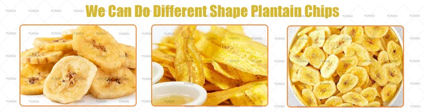 High Quality Fully Automatic Plantain Chips Production Line
