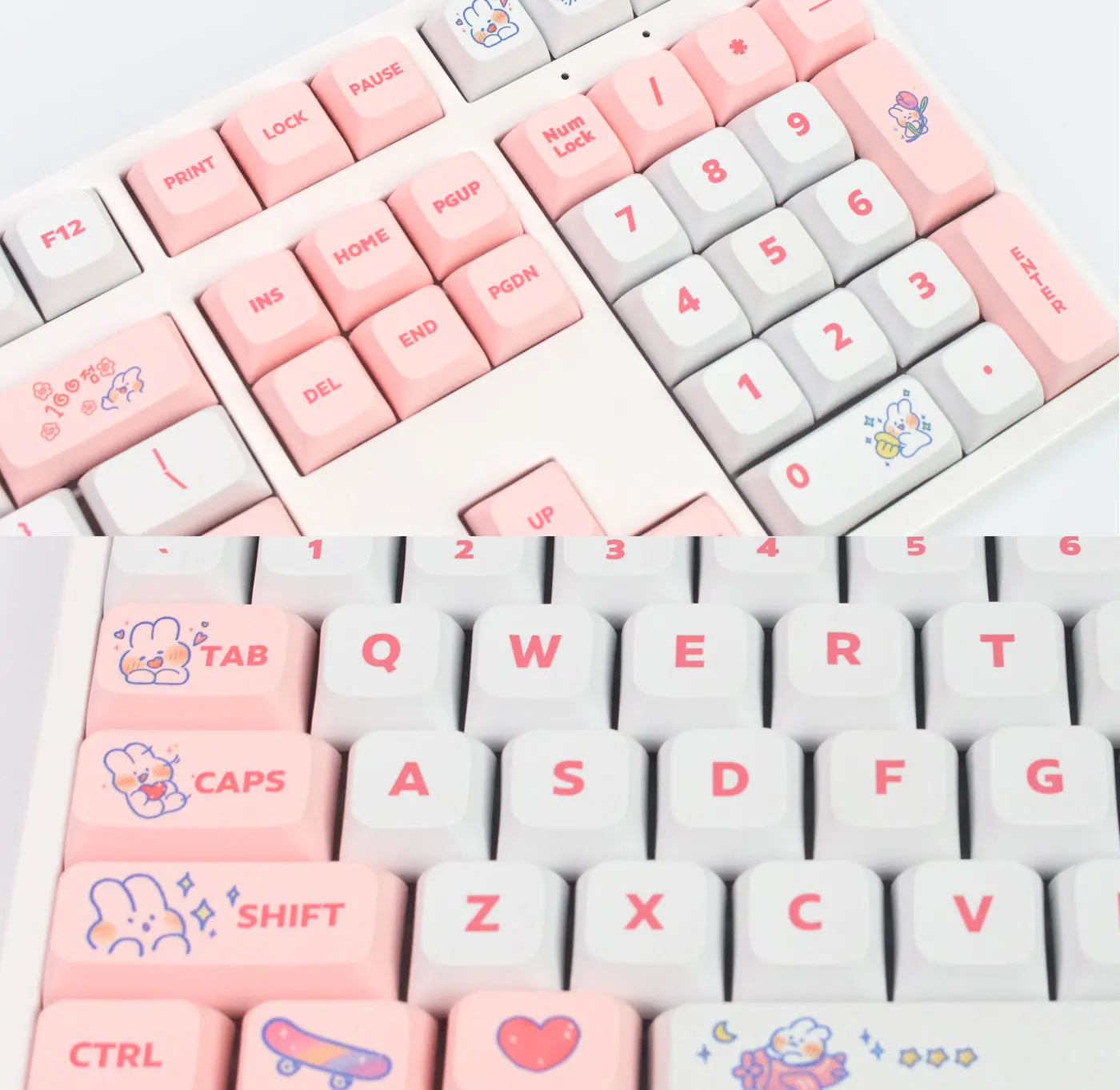 Multi-color Keycaps for Mechanical Keyboard - Cherry Mx Switches