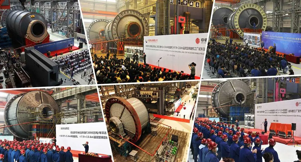 Autogenous Mill CITIC Grinding Mills 10.37*5.19m SAG Ball Mill (2 ...