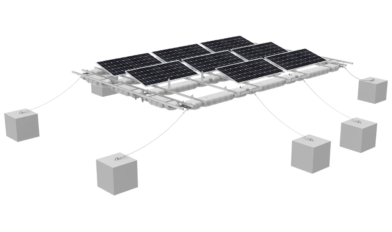 Floating Solar Structure Manufacturers Floating Solar Power System On ...