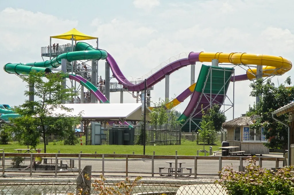 Aquapark Design Water Slide Outdoor Waterpark Products Double ...