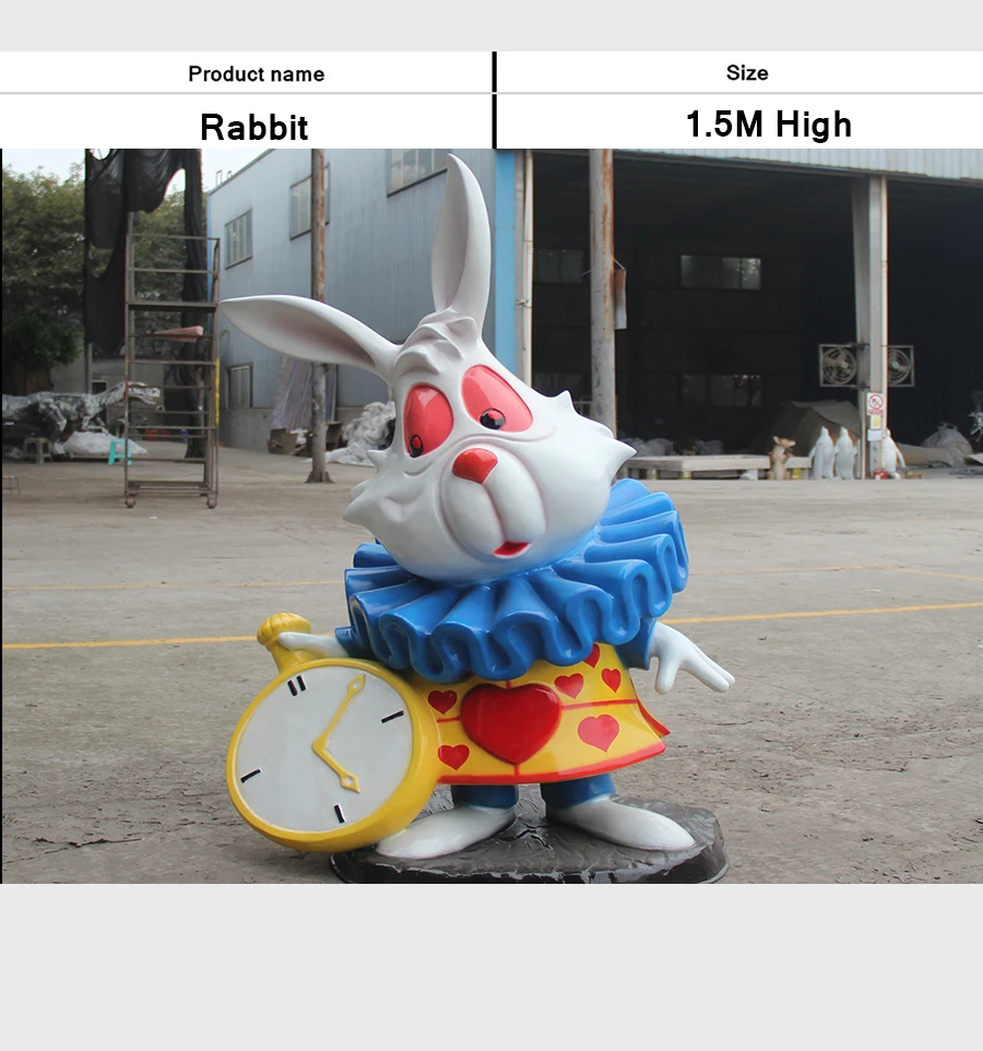 Life Size Fiberglass Cartoon Character Statue Giant Cartoon Statue ...