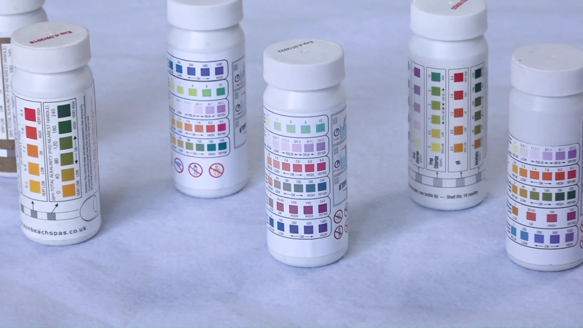 3 Way Test Strips For Testing Chemicals Content In Pool And Spa ...