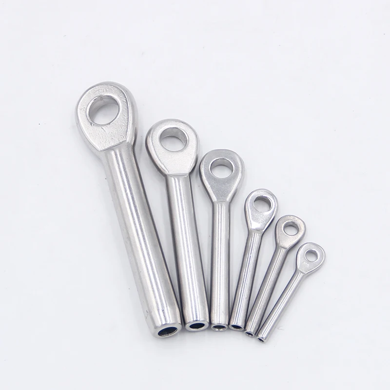 Stainless Steel Thread Toggle Eye Style Terminal Wire Rope Fittings ...