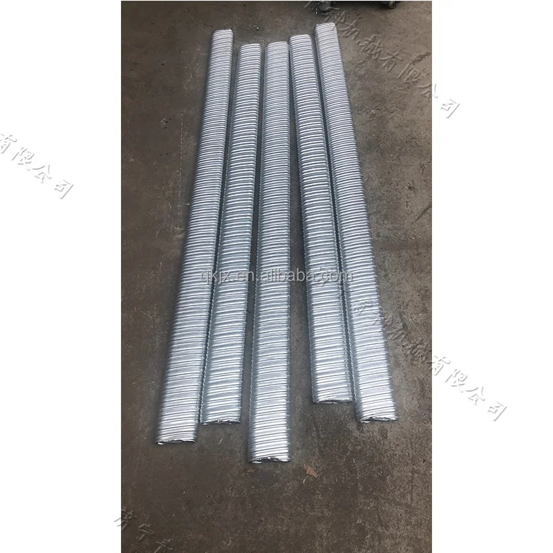 Small Metal Pipe Coiling Machine Corrugated Pipe Making Machine ...