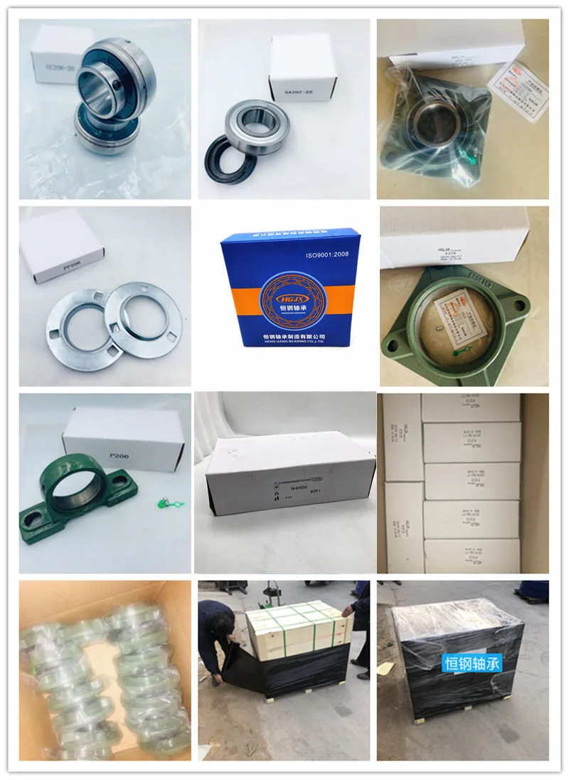 Cast Iron Steel Housing Ucfc208 Insert Ball Bearing Units Fc208 Pillow ...