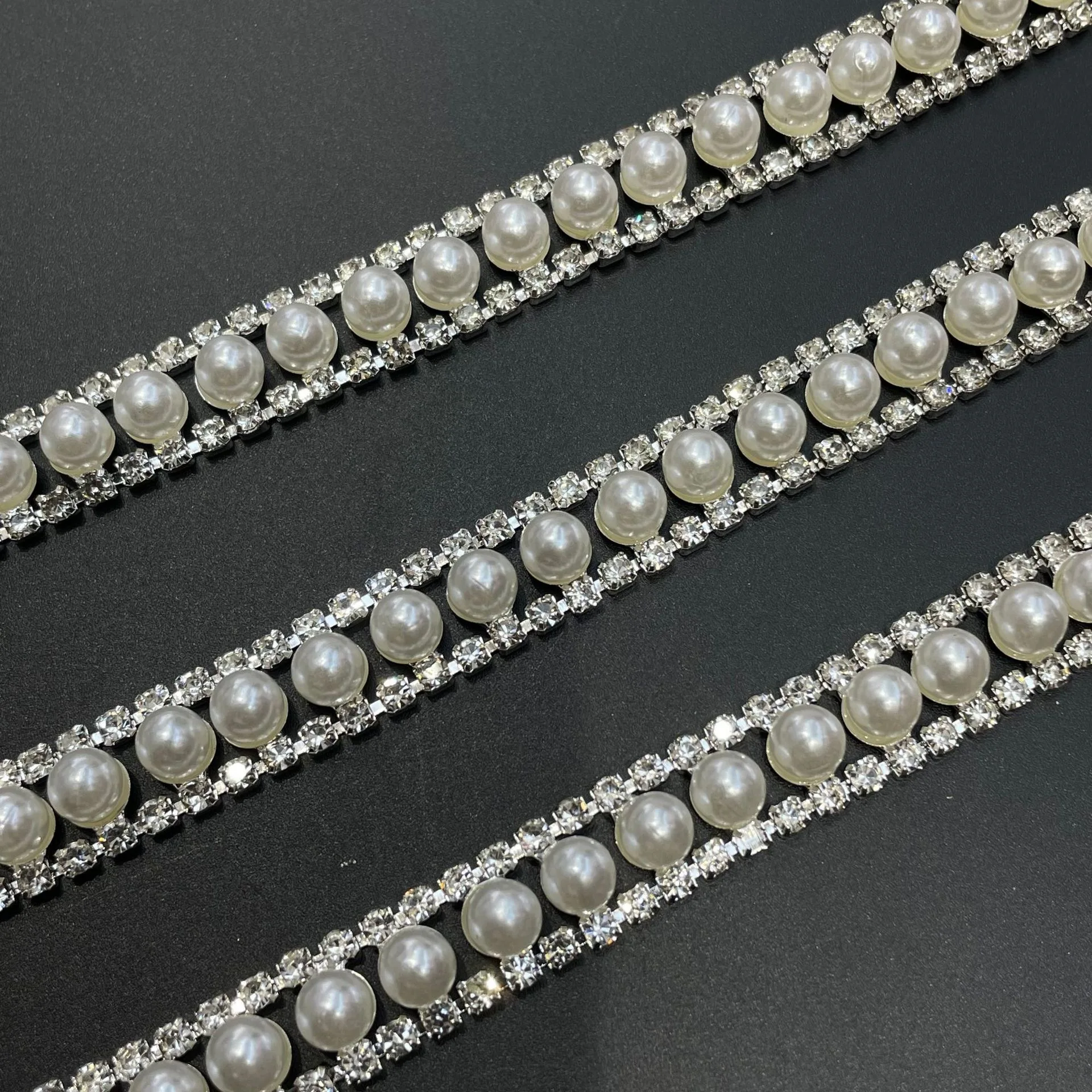 Handmade Bead Trims - Elegant DIY Garment Accessories