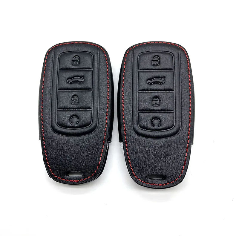 For Chery Tiggo 8 Pro Leather Key Case Car Key Cover For Chery Tiggo 7 ...