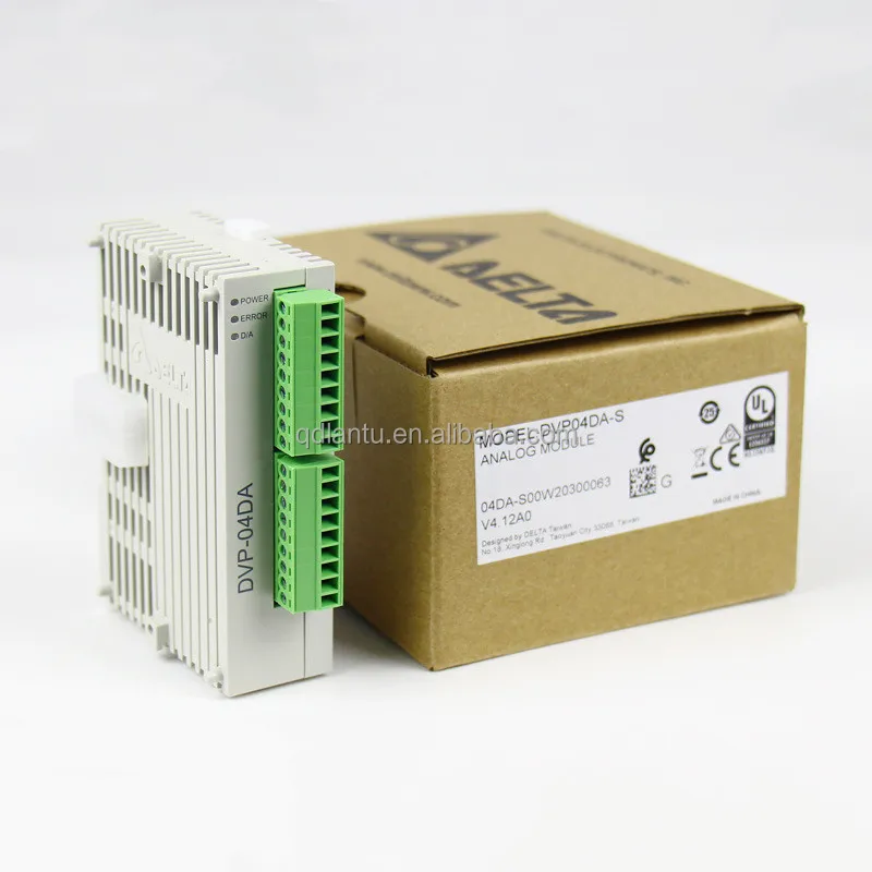 Original Delta Dvp Plc Cpu Module Dvp04da-s - Buy Delta Plc ...