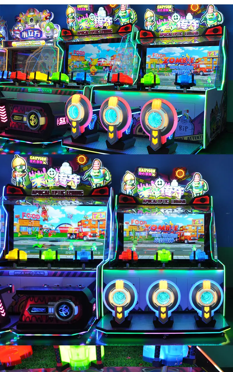 New Three legendary Shooting Game Machine Game City Amusement Equipment ...