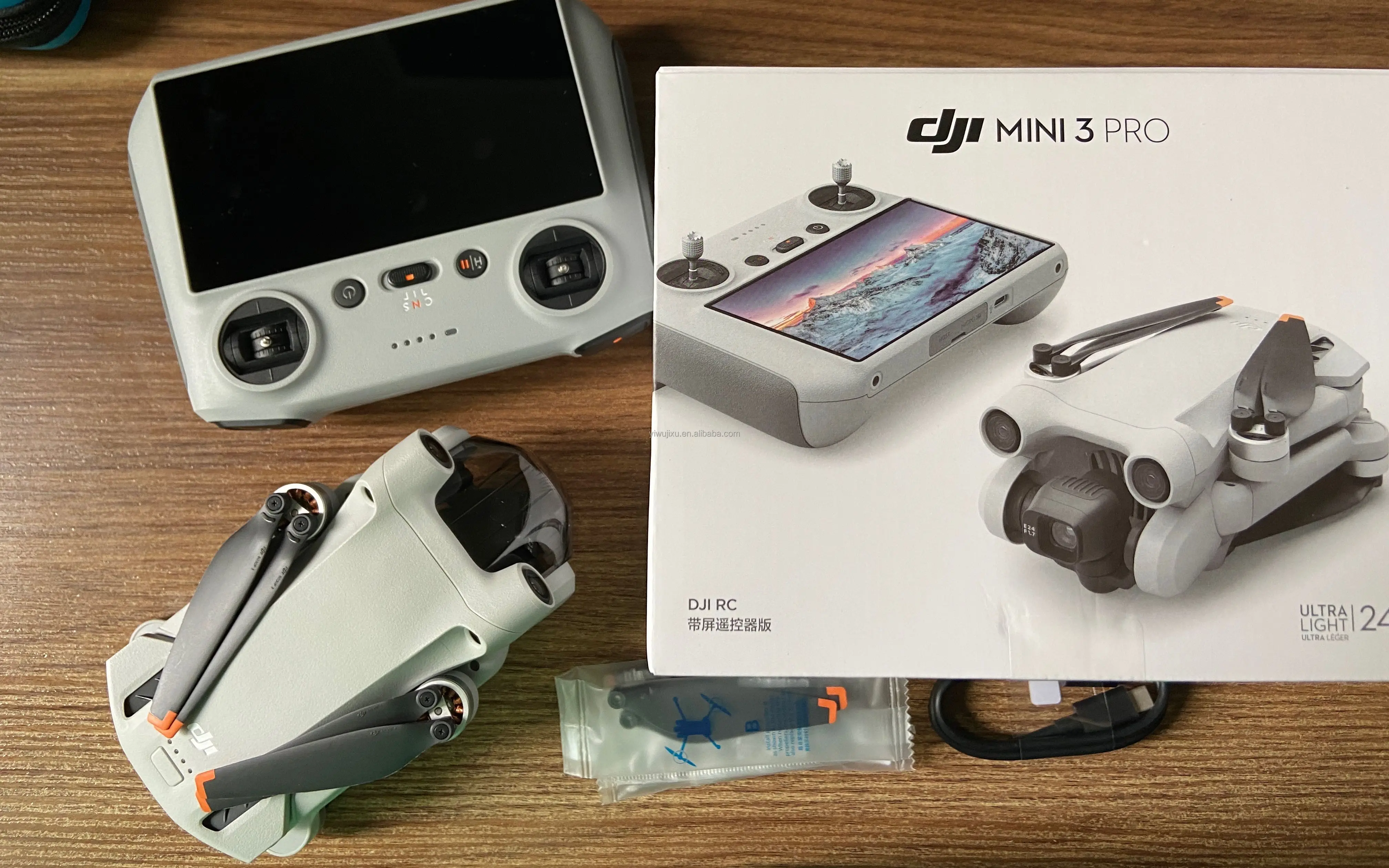New Arrival And Original Dji Mini 3 Pro Drone Camera + Remote Control ...